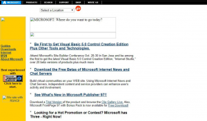 The Web in 1996 | Retro Websites | BFI News and Tips